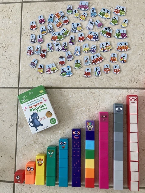 CBEEBIES NUMBER BLOCKS 1-20 Plus Alphablocks & Phonics Games £20.05 ...