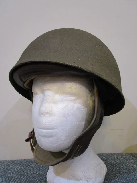 BRITISH MADE AUSTRALIAN Army Issue Dispatch Riders Helmet, dated 1944 ...