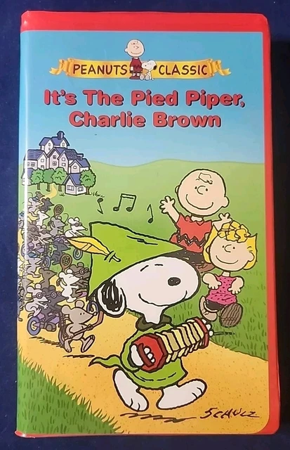 PEANUTS CLASSIC - It's The Pure Piper, Charlie Brown (Vhs, 2000) $4.99 ...