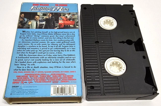 CADILLAC MAN VHS 1990 Robin Williams Orion Home Video £9.09 - PicClick UK