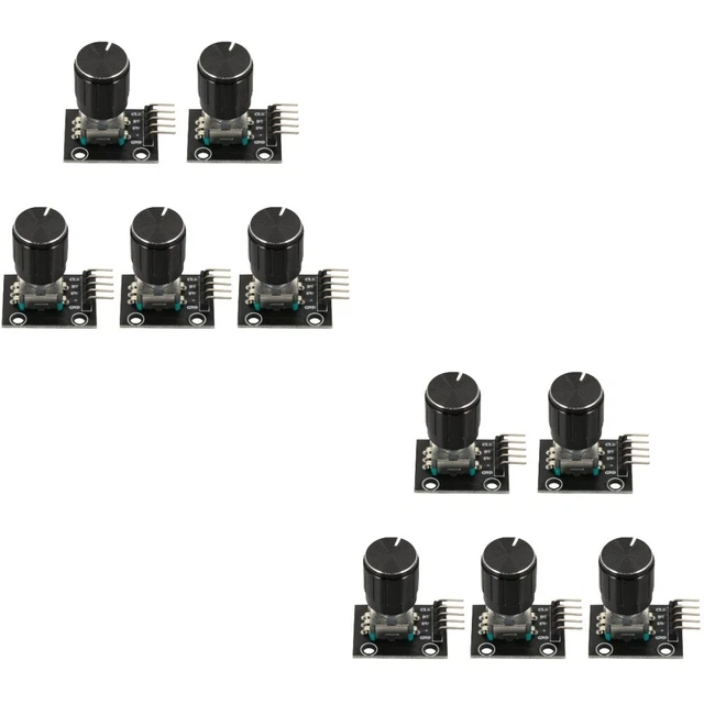 10 PCS SHAFT Encoder Encoder Sensor Module 360 Degree Rotary Encoder ...