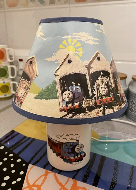 VINTAGE 1986 THOMAS The Tank Engine Lamp With Shade £24.95 - PicClick UK