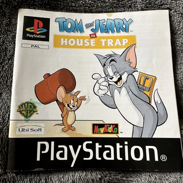 BOOKLET ONLY - Tom and Jerry in House Trap Sony PlayStation 1 £3.77 ...