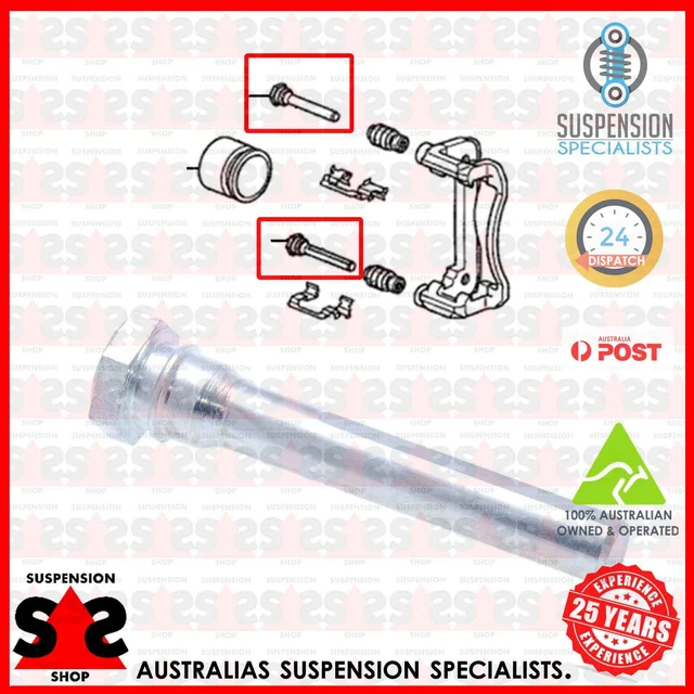 FRONT AXLE GUIDE Bolt, Brake Caliper Suit HONDA Civic 1.8 iVTEC (FK5) CIVIC X EUR 22,68 ...
