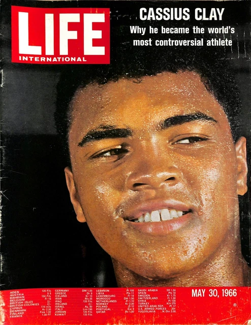 LIFE INTERNATIONAL MAGAZINE 30 May 1966 - Cassius Clay, Muhammad Ali £ ...