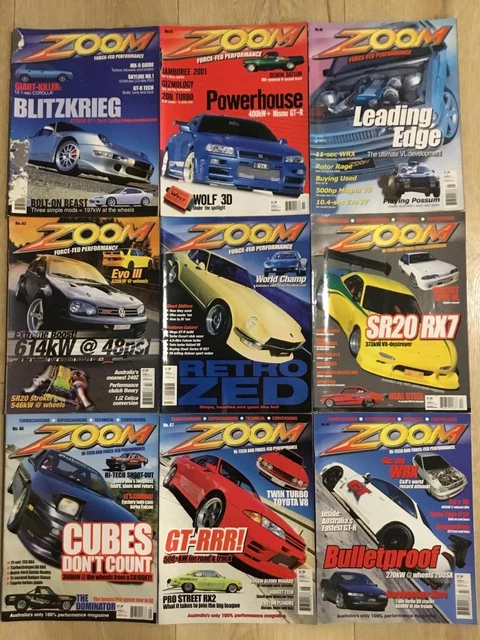 ZOOM MAGAZINE issues #40,41,42,43,44,45,46,47,48 ($12 for any 2 mag's ...