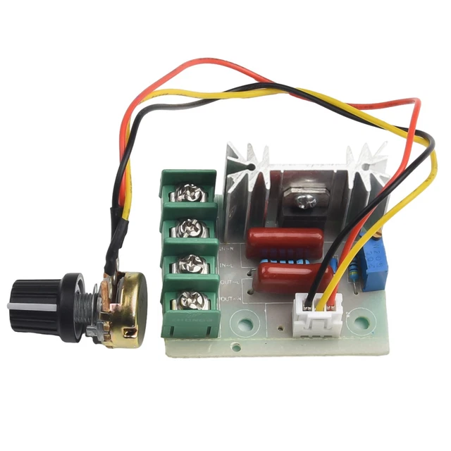 RÉGULATEUR DE TENSION SCR bidirectionnel pratique pour lampes et petits ...