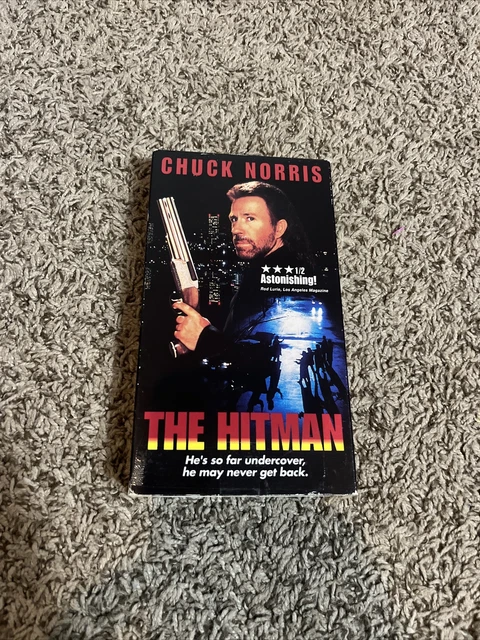 THE HITMAN (VHS, 1991) Action Movie Chuck Norris £1.85 - PicClick UK