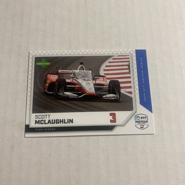2024 PARKSIDE NTT Indy Car Racing Card SCOTT MCLAUGHLIN #6 EUR 1,11 ...