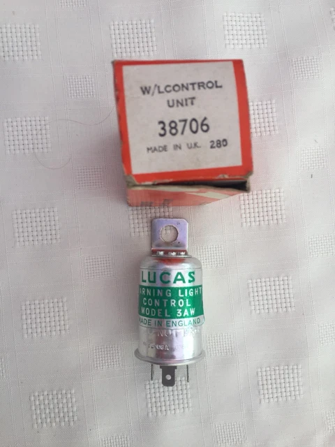 LUCAS 38706 WARNING LIGHT CONTROL UNIT Jaguar E Type MK2 Plus Many ...