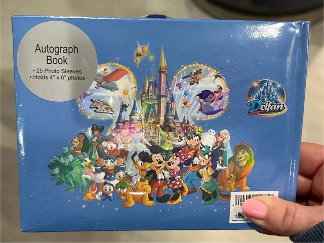 DISNEY PARKS 2026 WDW Storybook Castle Mickey & Friends Autograph Book ...