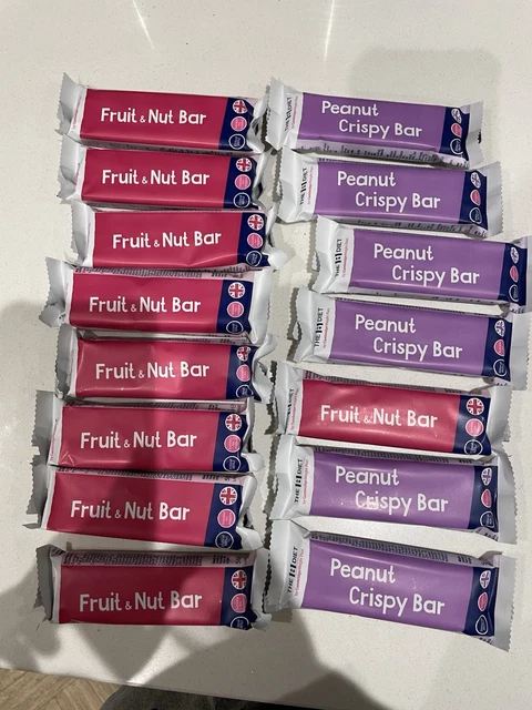CWP ASSORTED BARS Cooke Cream/ Fruit N Nut £39.16 - PicClick UK