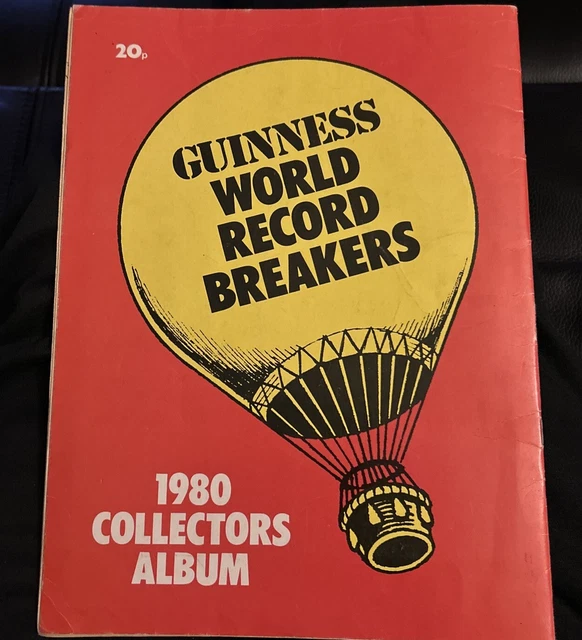 1980 GUINNESS WORLD Record Breakers Collectors Sticker Album £21.50 ...