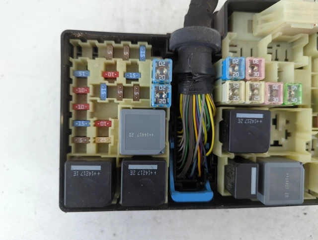 FORD TRANSIT FUSEBOX Fuse Box Relay Module Av6t-14a067-ad|e02345500 ...