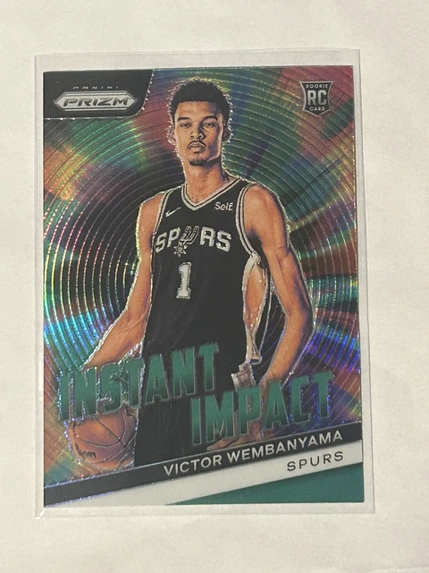 2023-24 PANINI PRIZM Victor Wembanyama Green Instant Impact Rookie #3 ... 2023-24 PANINI PRIZM Victor Wembanyama Green Instant Impact Rookie #3 ...