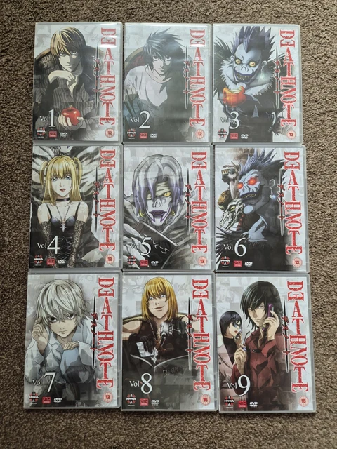 DEATH NOTE THE Complete Series DVD Region 2 UK Manga Europe EUR 17,60 ...