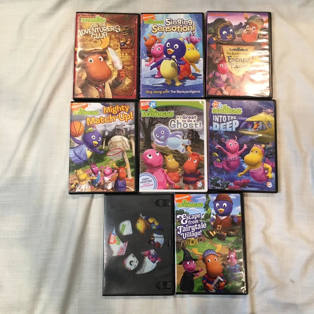 NICKELODEON THE BACKYARDIGANS DVDs 8 Disc LOT Snow Ghost Singing ...