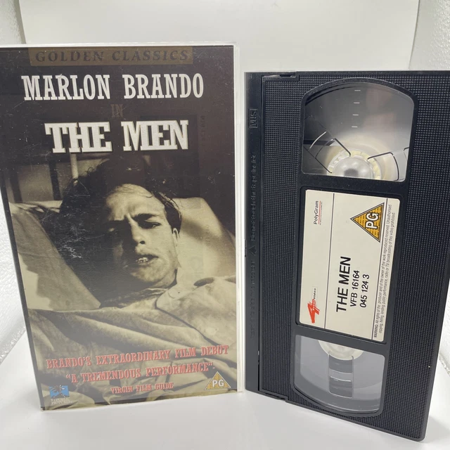 THE MEN (VHS) Marlon Brando (skub6) £3.95 - PicClick UK