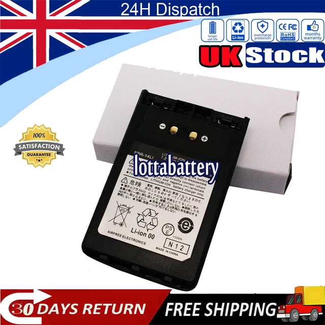 BATTERY FOR YAESU VX-8R VX-8DR FNB-102LI FNB-101Li VX-8E VX-8DE VX-8GE ...