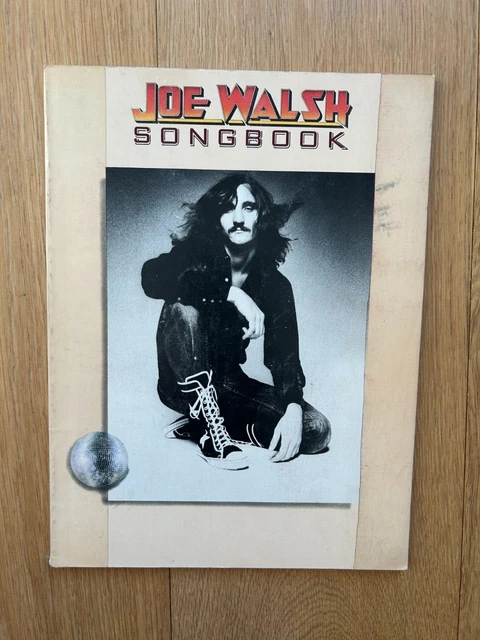 JOE WALSH - VINTAGE 1977 SONGBOOK - Rare Find £48.50 - PicClick UK
