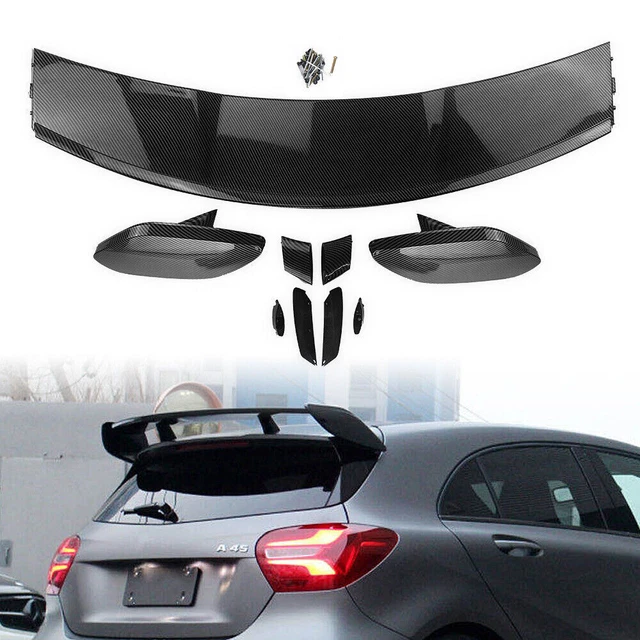 BLACK CARBON REAR Spoiler Wing for Benz W176 A Class A250 A180 A200 AMG ...