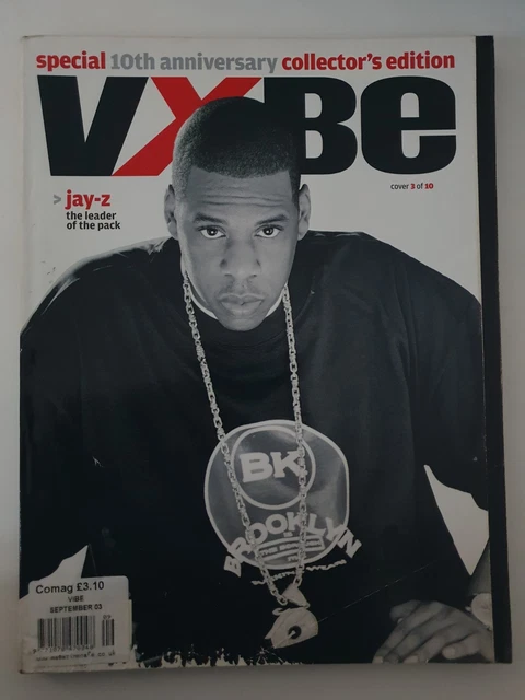 VIBE MAGAZINE SEPTEMBER 2003 Jayz 10th Anniversary Collector's Edition ...