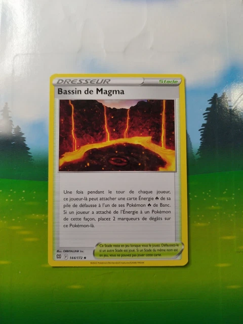 CARTE POKÉMON - Bassin de Magma - 144/172 - EB09 - Stars Etincelantes ...