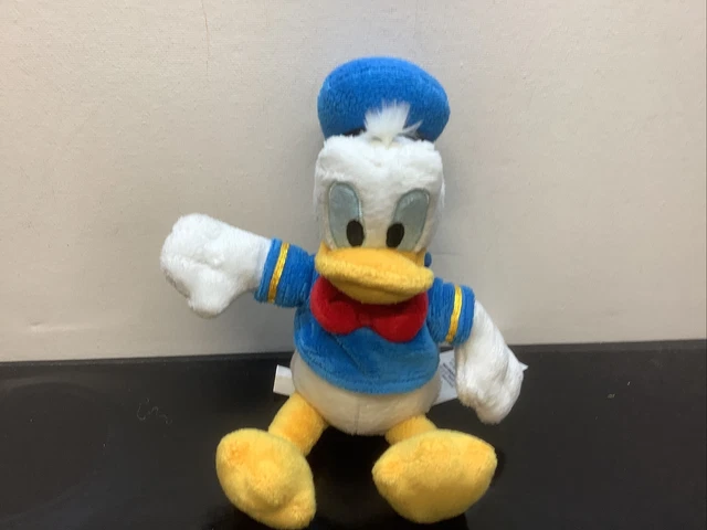 DISNEY DONALD DUCK Plush Soft Toy Teddy 8 Inch Collectable Mickey Mouse ...