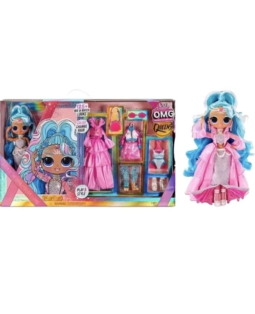 LOL SURPRISE OMG Queens Splash Beauty Mermaid 125+ Mix & Match Lools ...