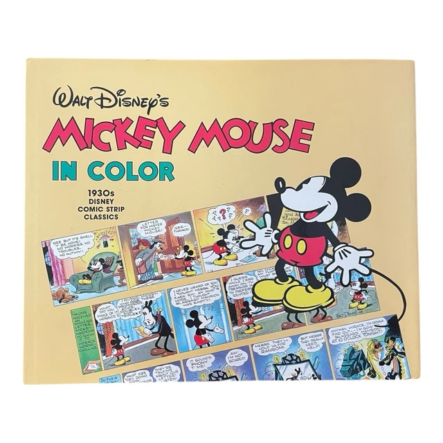 WALT DISNEY'S MICKEY Mouse In Color 1930s Comic Strips Pantheon ...