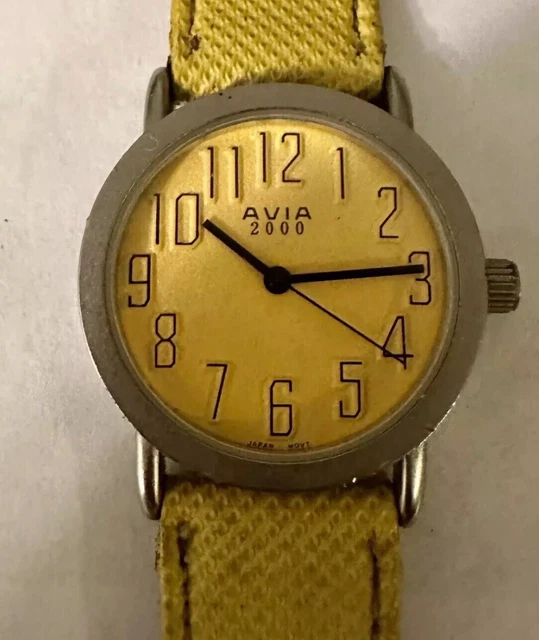 VINTAGE AVIA 2000 Quartz Swiss Ladies watch -Working £15.22 - PicClick UK