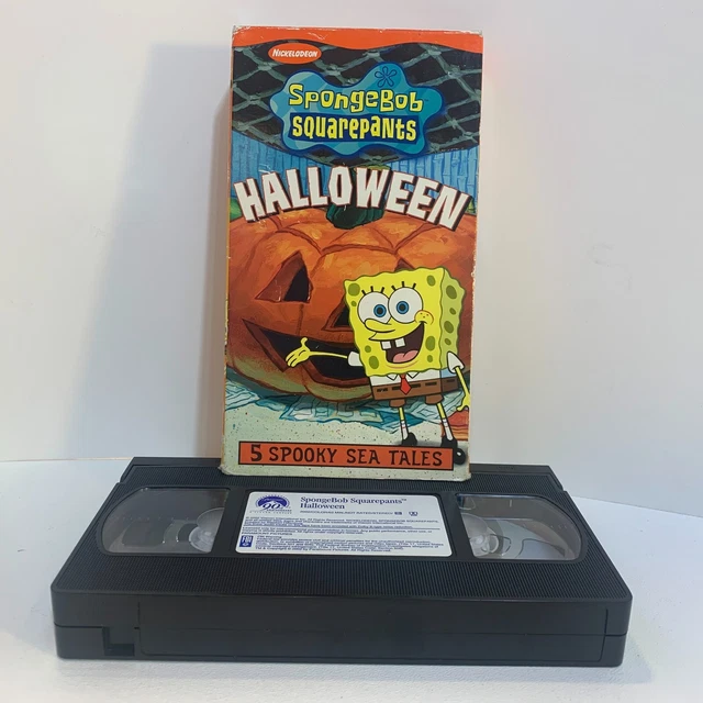 NICKELODEON SPONGEBOB SQUAREPANTS Halloween Vhs Tape £1.75 - PicClick UK