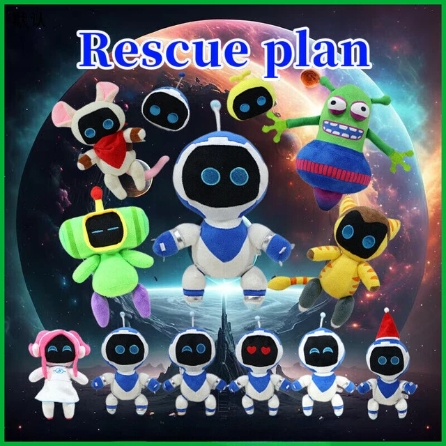 ASTRO BOT PLUSH Astro's Playroom Astro Bot Doll Play Station Soft Toy ...