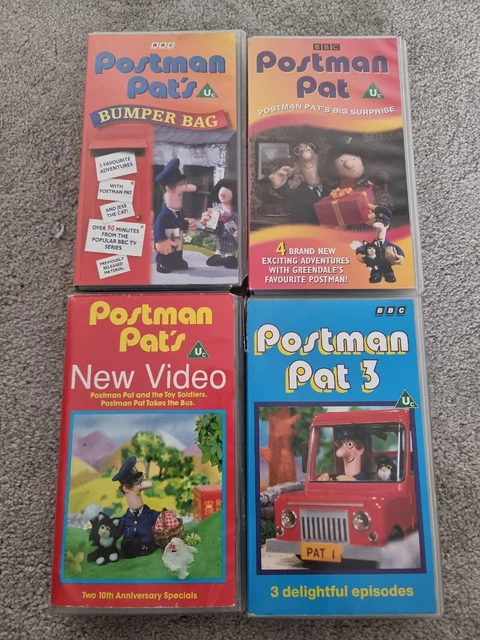 POSTMAN PAT VHS Bundle, 1998 £15.00 - PicClick UK