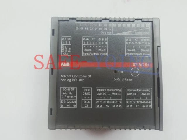 1PC NEW ABB Advant Controller 31 Analog I/O Unit GJR5252300R0101 07AC91 ...