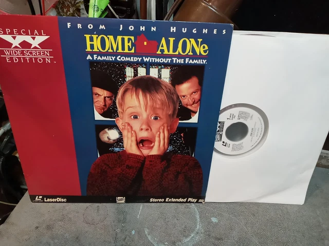HOME ALONE (WIDESCREEN, 1991, Laserdisc) Macaulay Culkin John Hughes ...
