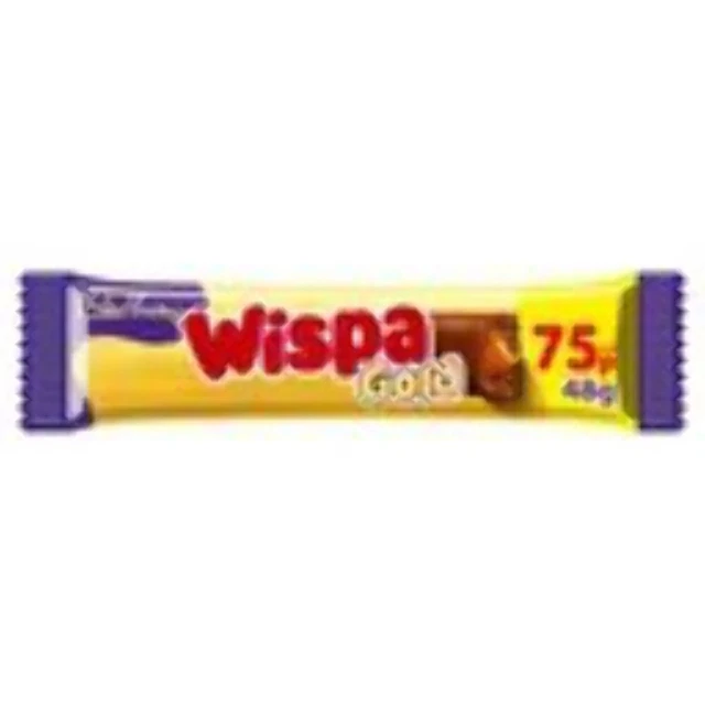 CADBURY WISPA GOLD Chocolate Bar 48g 75p PMP £19.99 - PicClick UK