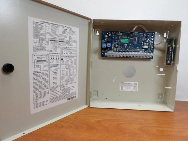 DSC POWER SERIES NEO HS2064 Control Cabinet w/ Security Control Board ...