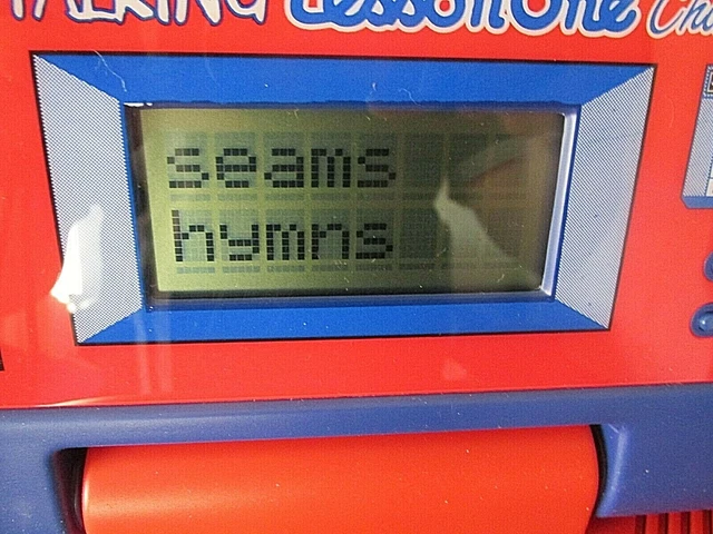 VTECH TALKING LESSON One Challenger Kids Vintage retro Computer Toy ...