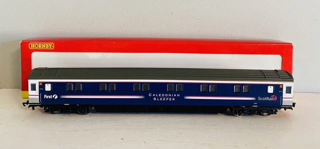 HORNBY R4307 FIRST Mk3 Coach Caledonian Sleeper No.10523 £54.95 ...