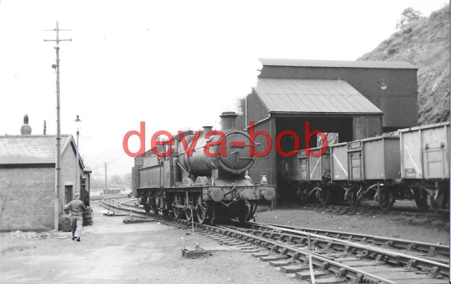 RAILWAY PHOTO GWR 2251 Class 3205 Machynlleth Shed 1961 Great Western 0 ...