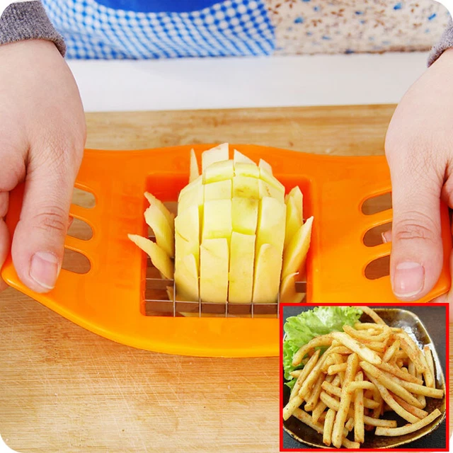 FRENCH FRY POTATO Cutter Vegetable Fruit Slicer Chopper Kitchen Tool ...