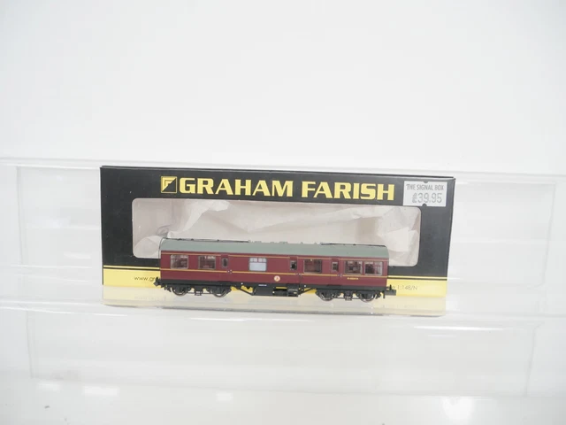 GRAHAM FARISH N Gauge 374-876 BR Ex-LMS Inspection Saloon M45029M £29. ...