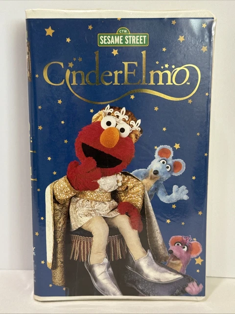 SESAME STREET CINDERELMO (VHS,2000) Clamshell Case $11.11 - PicClick CA