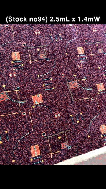1M OF RETRO Coach/Bus/Train/Camper Fabric (Moquette) £20.00 - PicClick UK