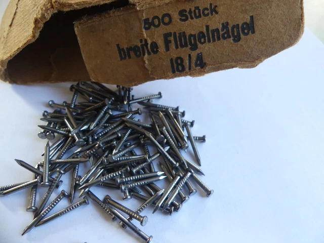 WW2 ORIGINAL GERMAN march boot nails with box £5.92 - PicClick UK