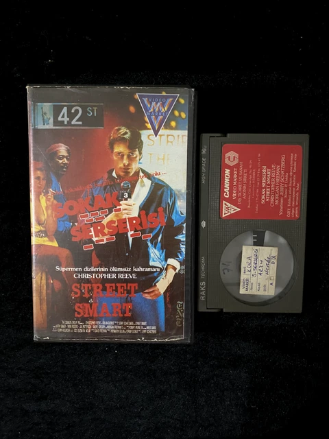 STREET SMART 1987 Christopher Reeve TURKISH NOT VHS BETAMAX TAPE £136. ...
