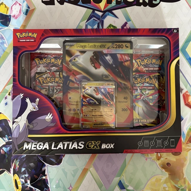 POKEMON TCG MEGA Evolution Mega Latios EX Box Brand New & Sealed - In ...