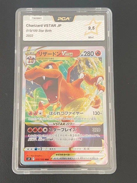 JAPANESE POKEMON CHARIZARD Vstar 015/100 Pca9,5 S9 Brilliant Stars Dracaufeu EUR 38,90 - PicClick FR