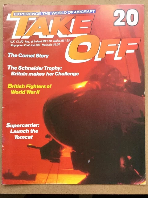 TAKE OFF MAGAZINE Issue 20 (The Comet Story~~British Fighters Of Ww11 ...